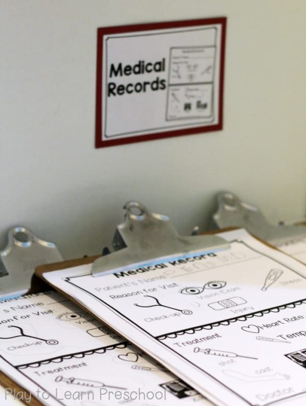 Medical Records - Play to Learn Preschool