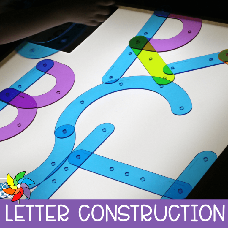 Kinetic Sand Letter Molds - Literacy at the Sensory Table