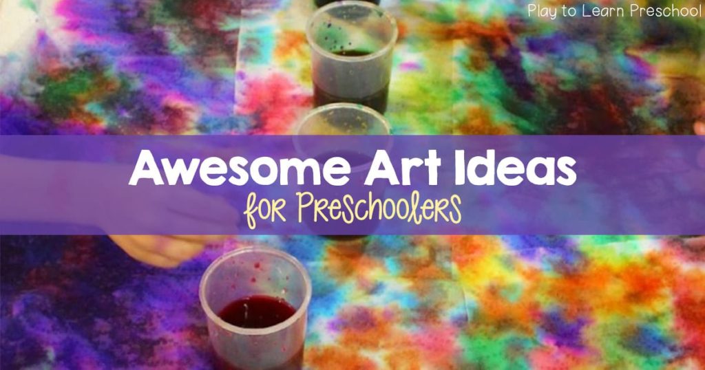 Awesome Art Ideas For Preschoolers FB Play To Learn Preschool Awesome Art Ideas For Preschoolers FB Play To Learn Preschool