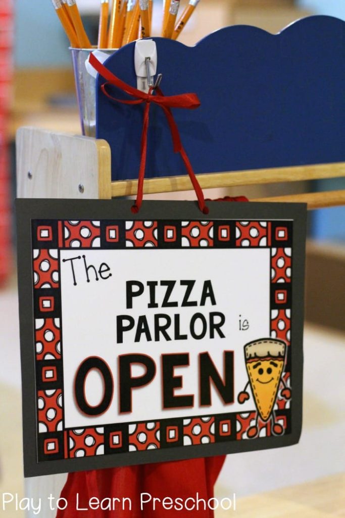 Pizza Parlor Open - Play to Learn Preschool