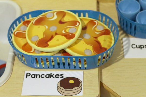 Pancake and Waffle Cafe Dramatic Play