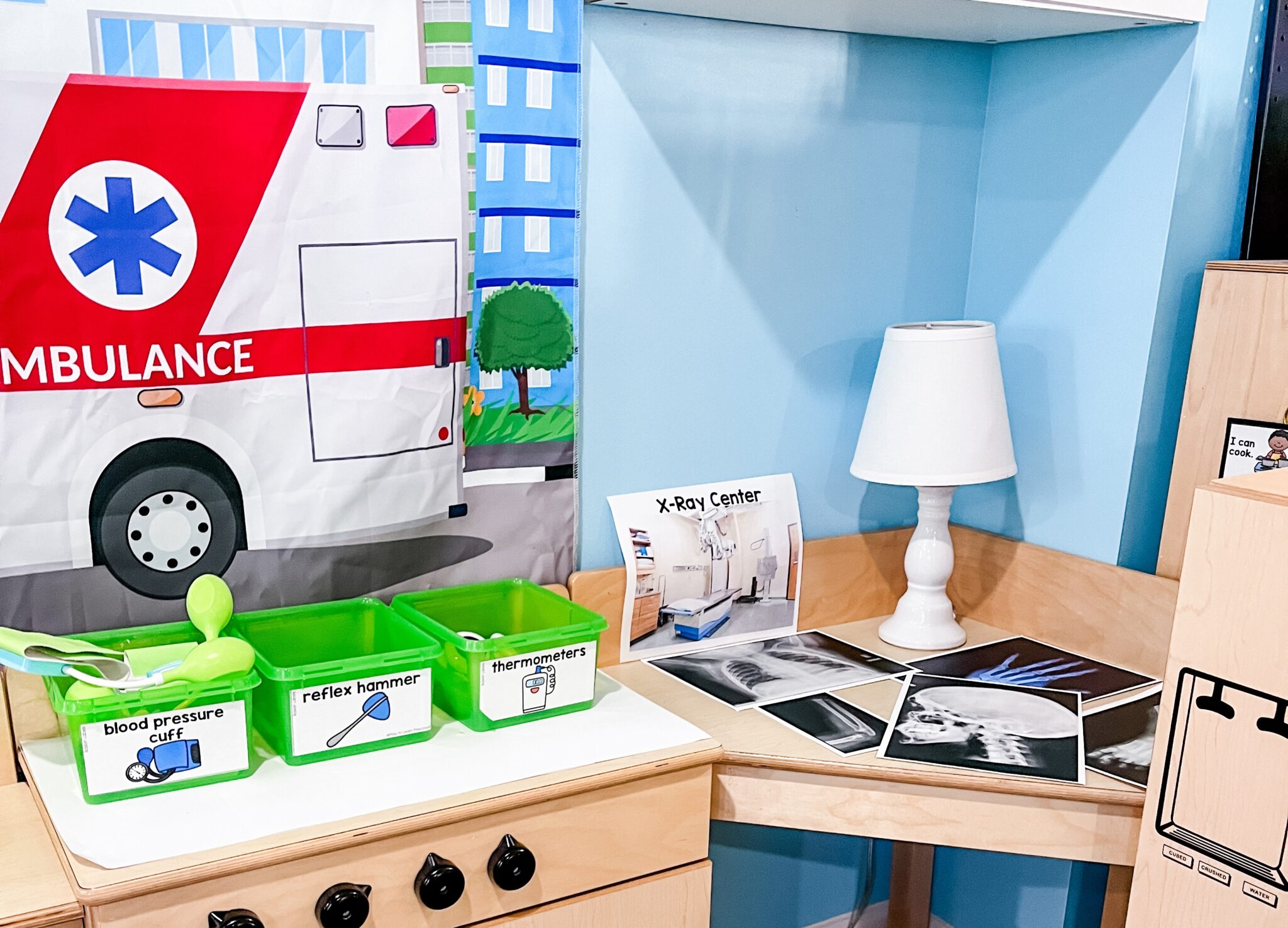 Hospital Dramatic Play Center for Preschoolers