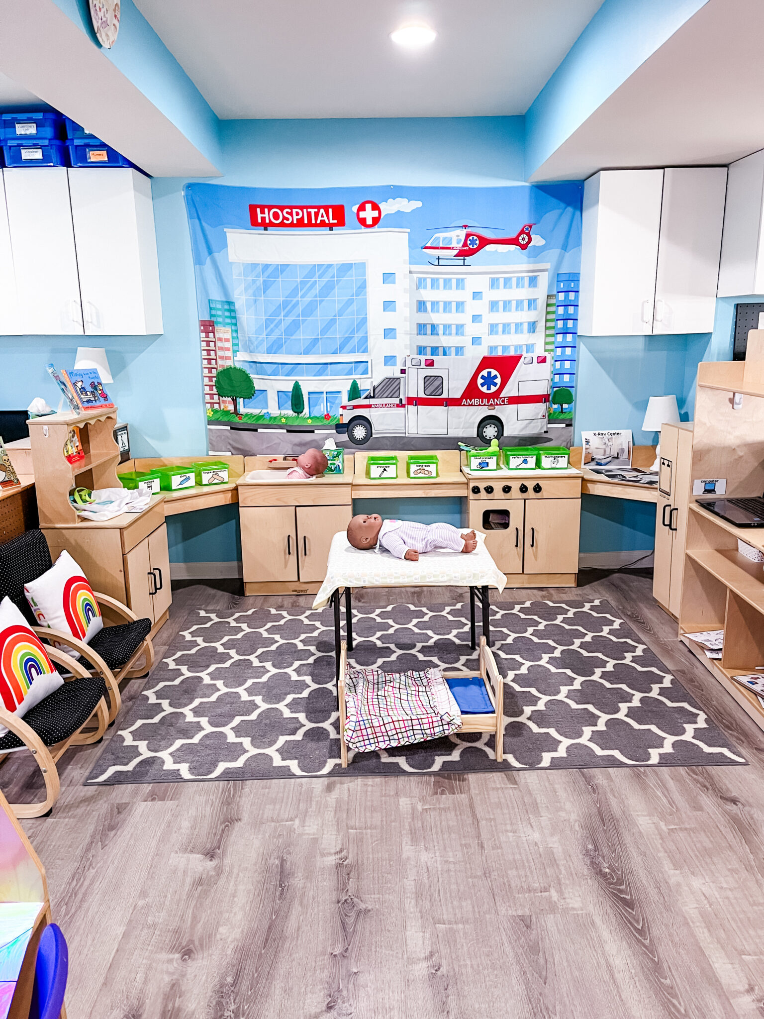 Hospital Dramatic Play Center for Preschoolers