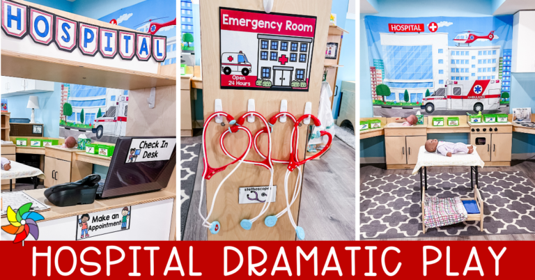 Hospital Dramatic Play Center for Preschoolers