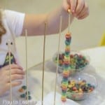 Fruit Loop Graph and Fine Motor Practice for Preschoolers