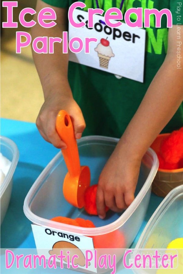 Dramatic Play Ice Cream Parlor - Play to Learn Preschool