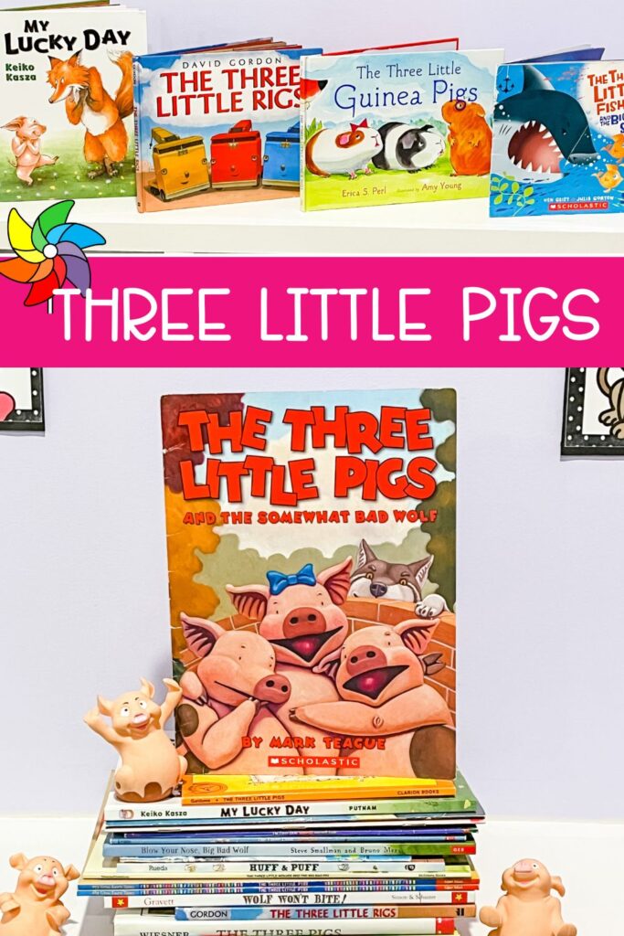 Three Little Pigs PIN Books for Kids PIN - Play to Learn Preschool