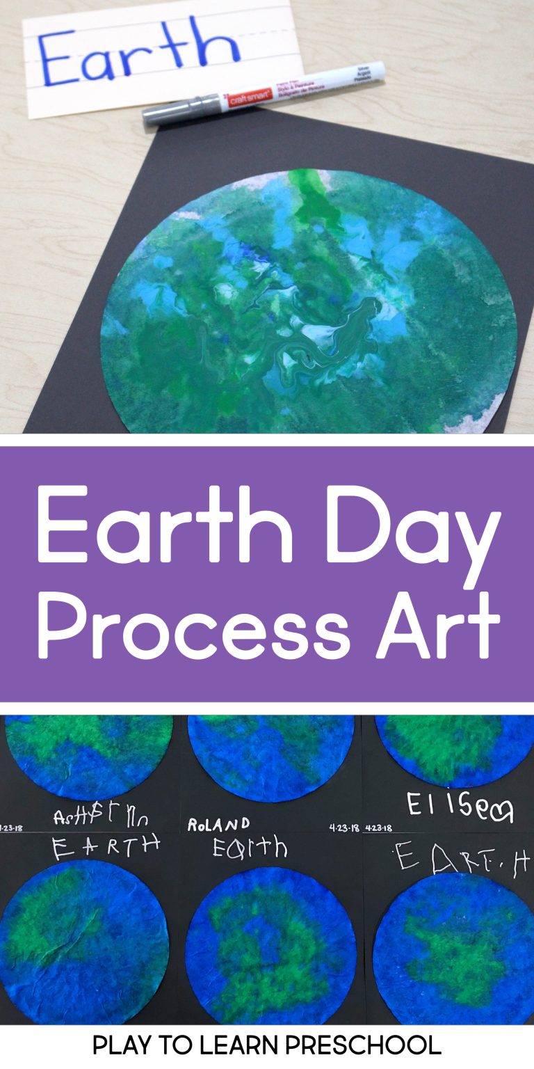 Earth Day Art Project For Preschoolers Play To Learn Preschool