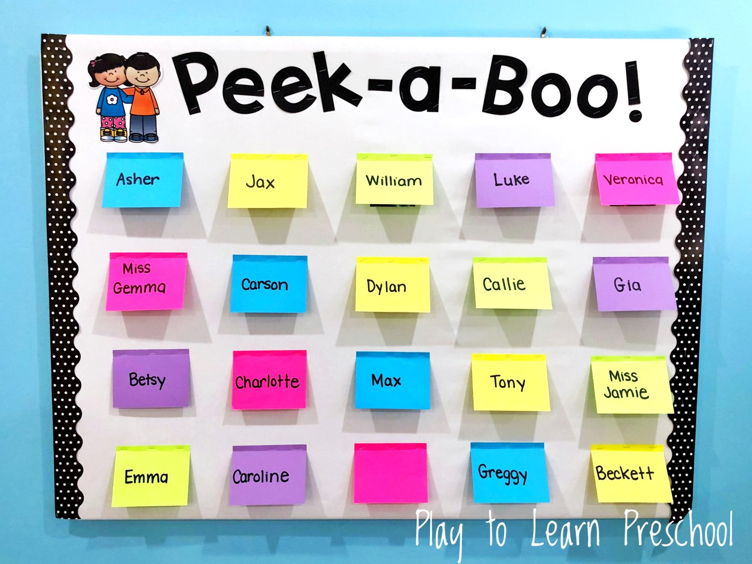 Bulletin Board Ideas for the Preschool Classroom - Play to Learn Preschool