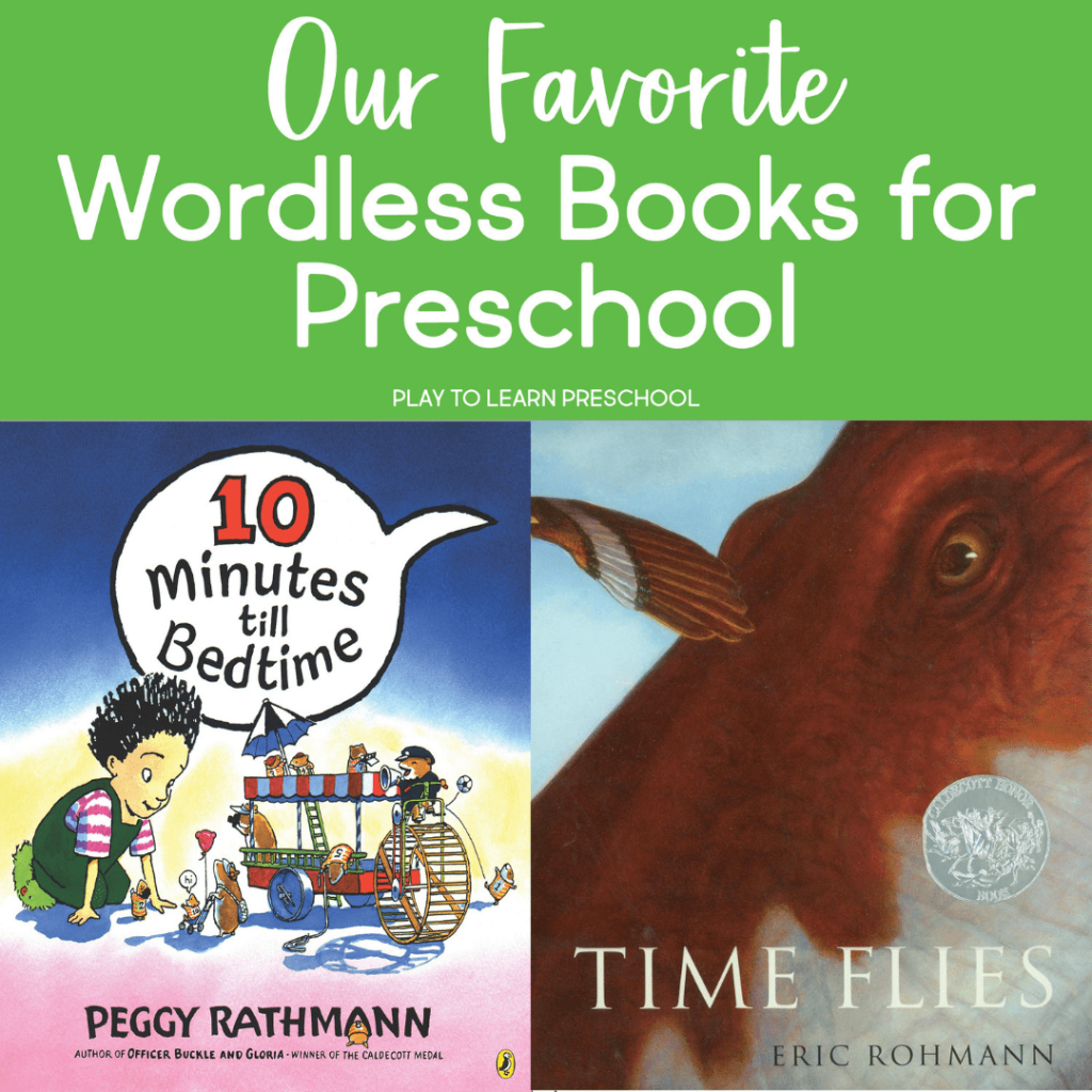 Wordless Picture Books for Preschoolers - Play to Learn Preschool
