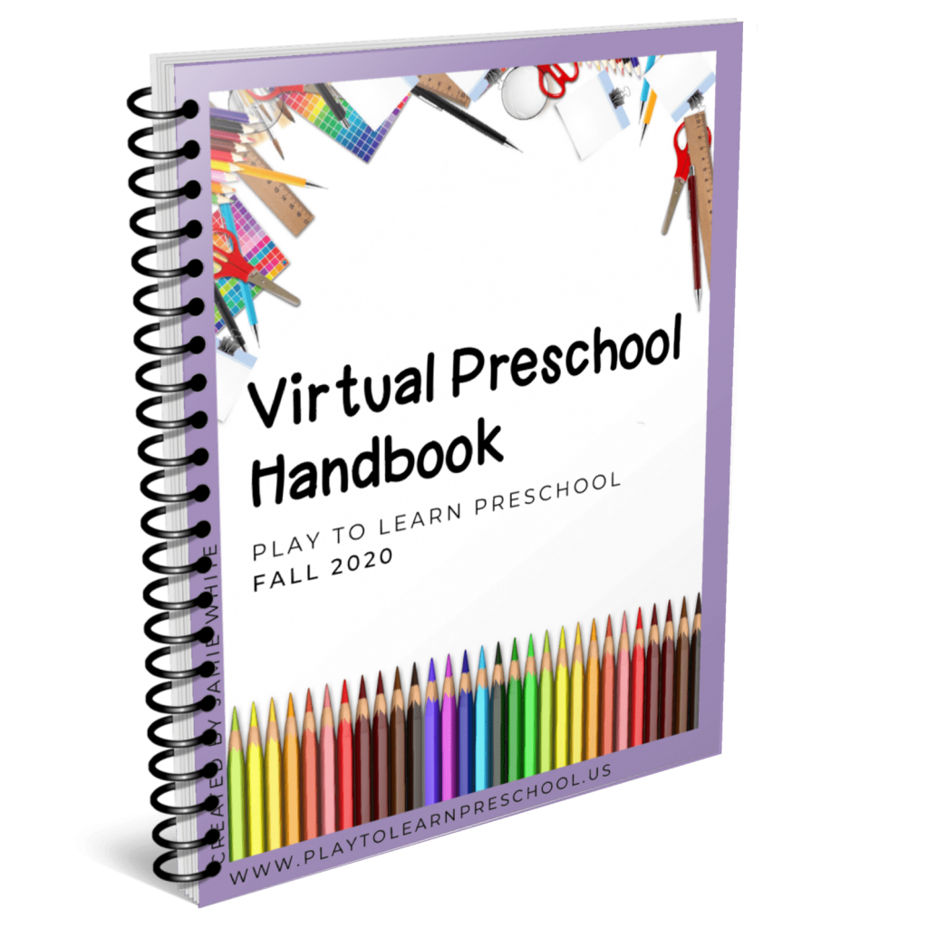 Virtual Preschool handbook for parents - Play to Learn Preschool