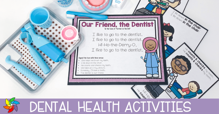 Dental Health Circle Time and Center Activities - Play to Learn Preschool