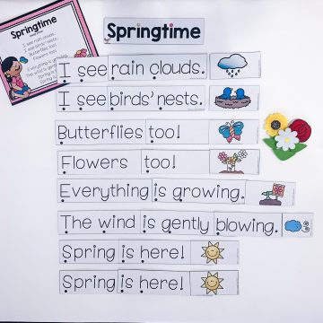 Spring Circle Time Activities - Play to Learn Preschool