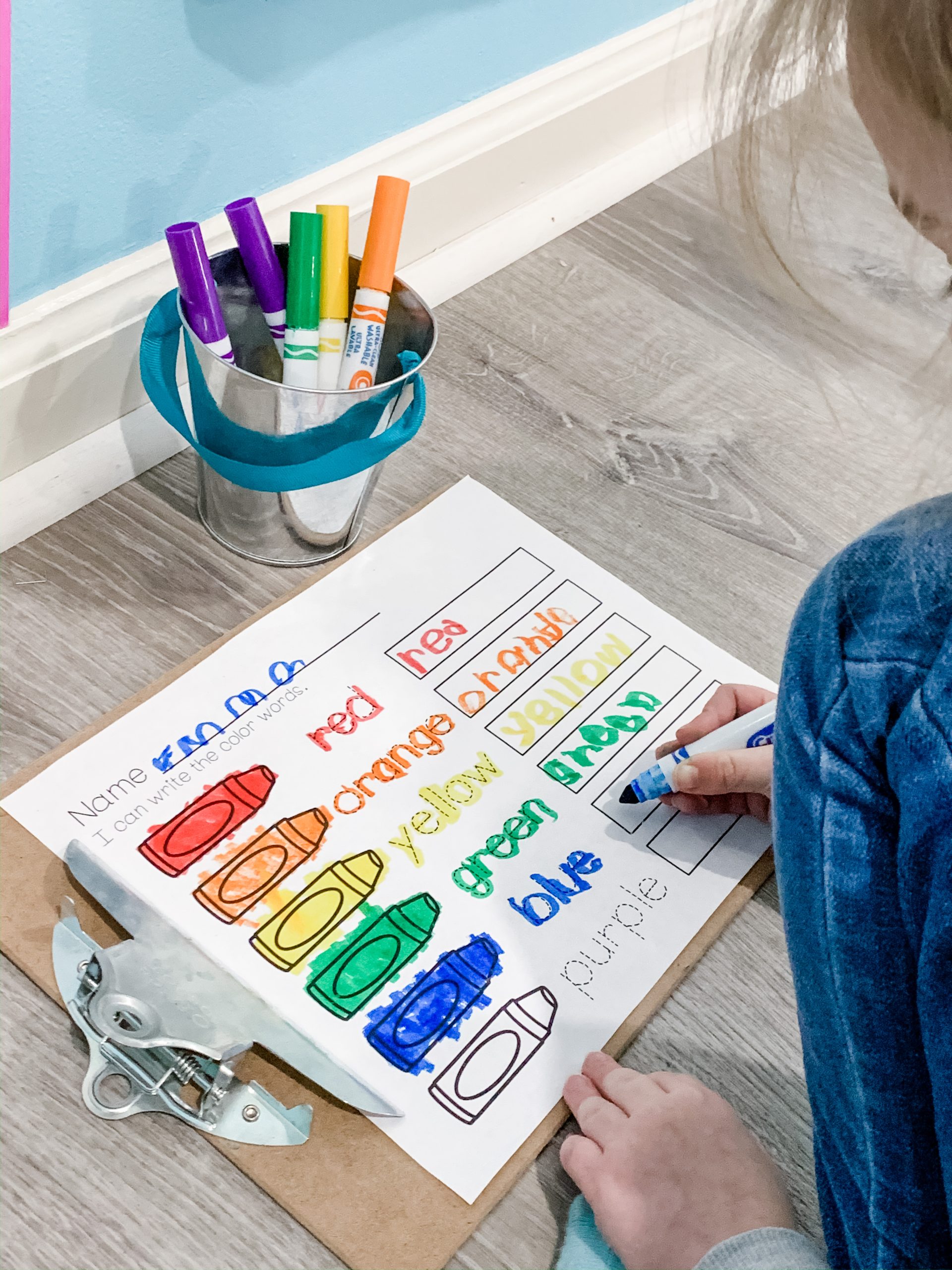 Rainbow Color Activities - Centers and Circle Time for Preschoolers