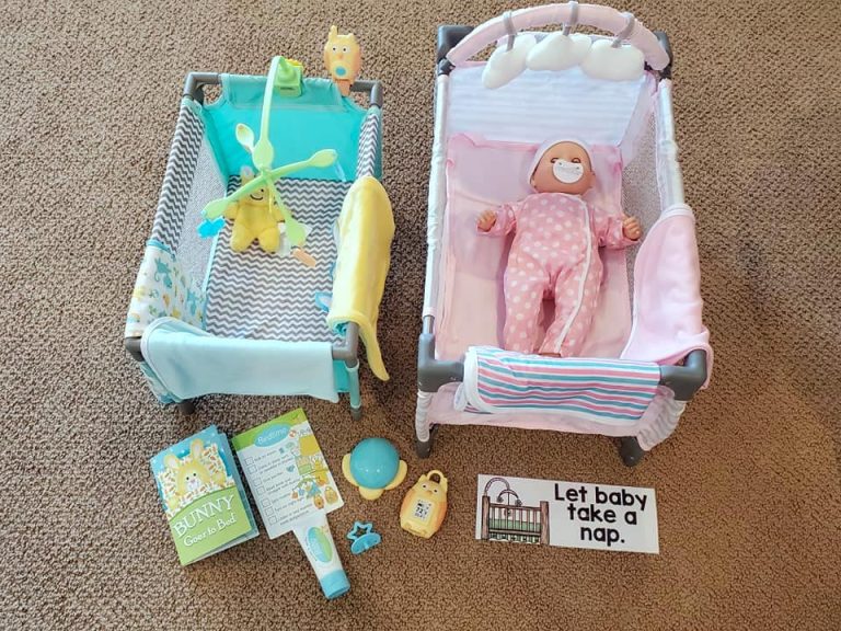 Baby Doll Nursery Dramatic Play Center for Preschoolers