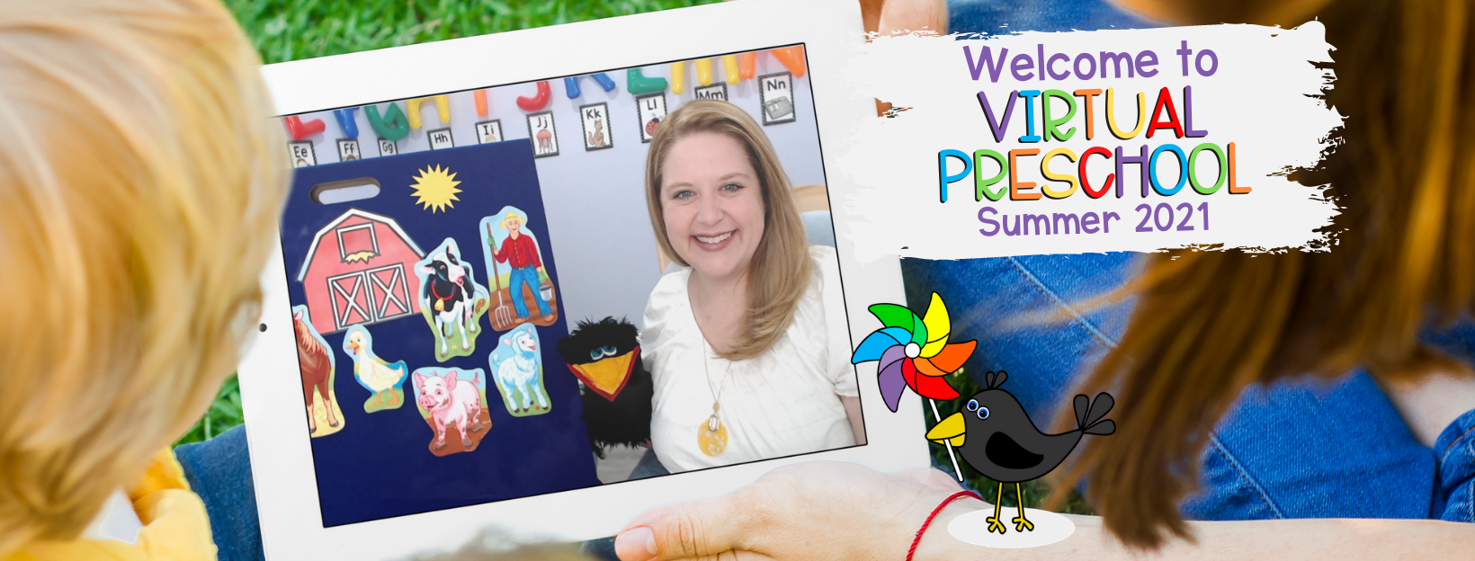 Facebook Group Header - Welcome to VP Summer 2021 - Play to Learn Preschool
