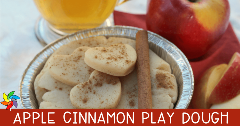 Apple Cinnamon Play Dough for Sweet Sensory Play