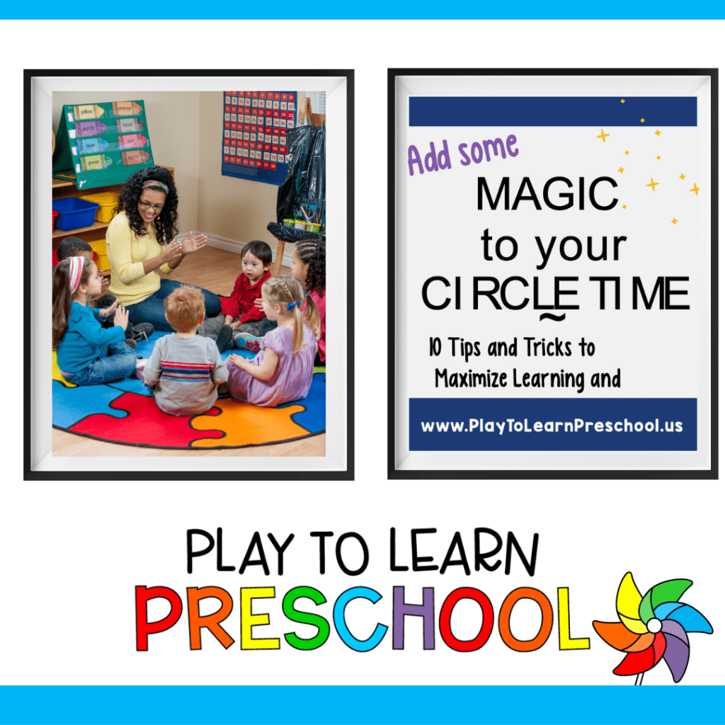 FREE Circle Time Ebook! - Play to Learn Preschool
