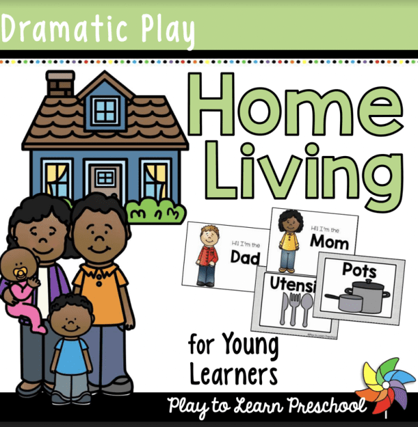 FREE Home Living Dramatic Play! - Play to Learn Preschool