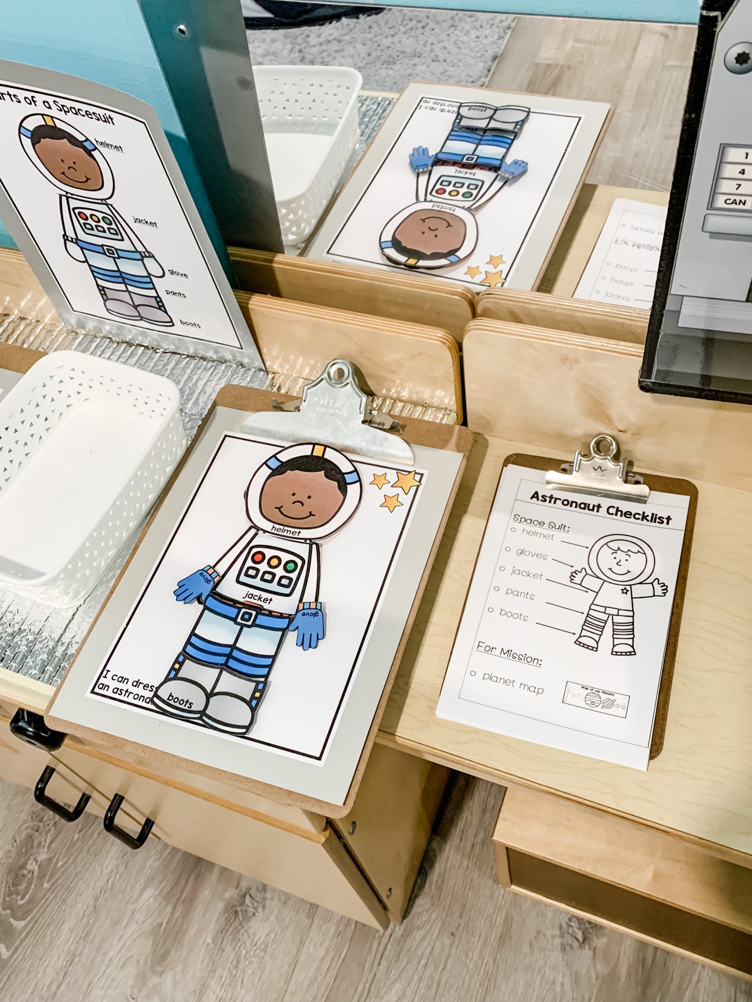 Astronaut School Dramatic Play Center