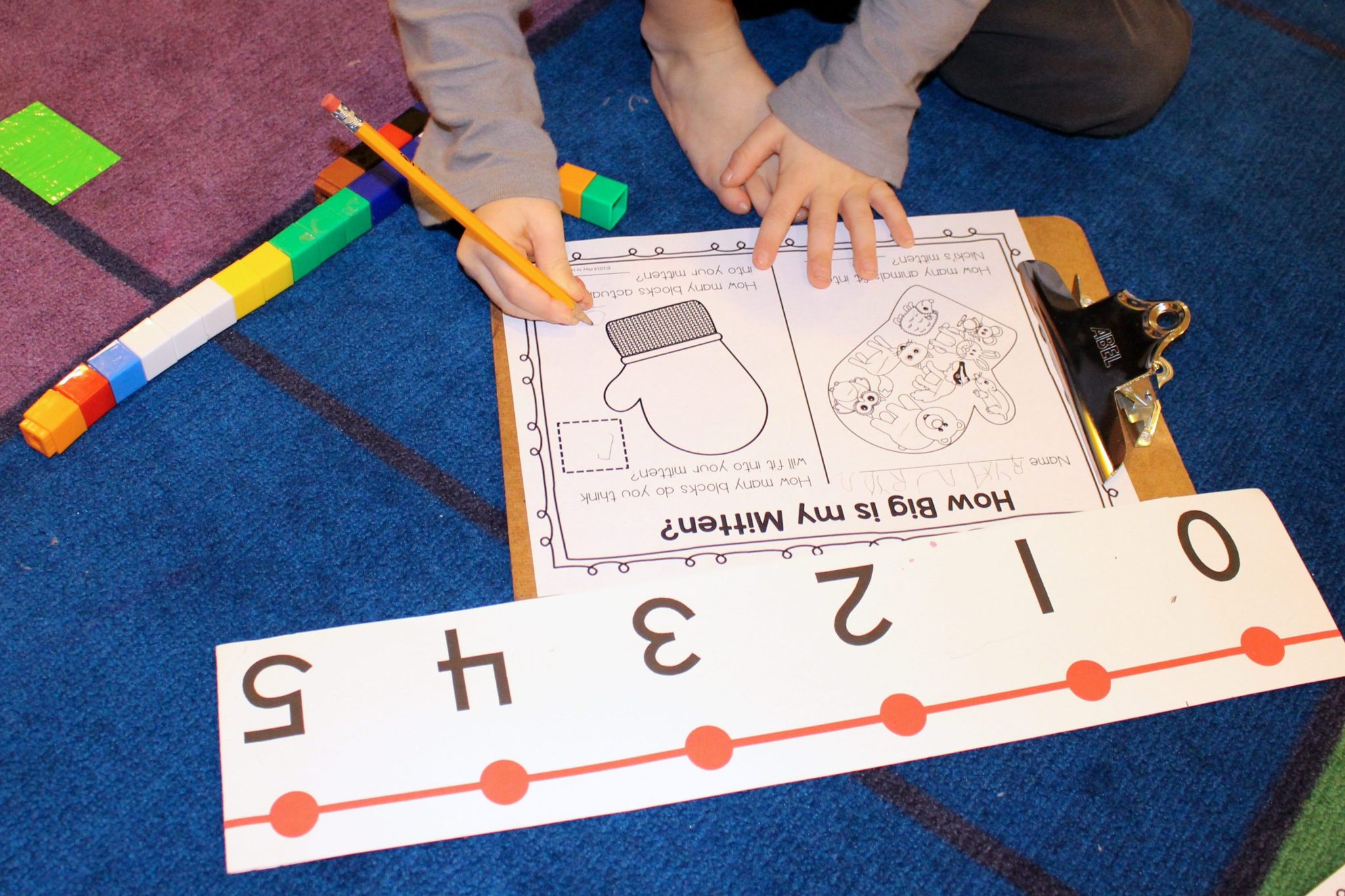 Two Mitten Activities for Preschool