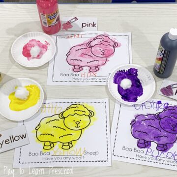 Nursery Rhyme Activities for the Preschool Classroom
