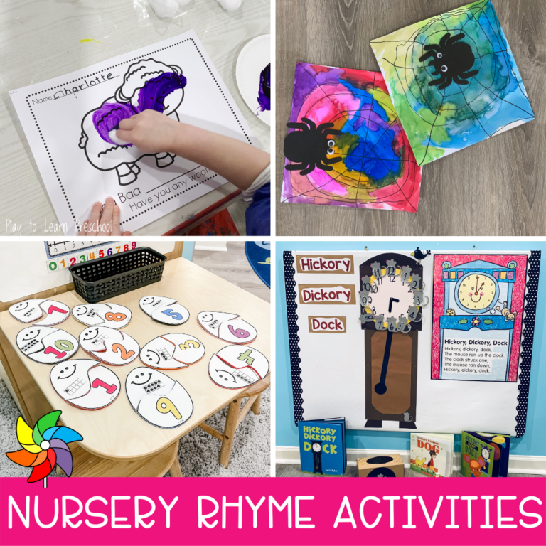 Nursery Rhyme Activities SQ - Play to Learn Preschool