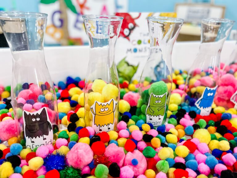 Emotions Sensory Bin for Big Feelings - Play to Learn Preschool