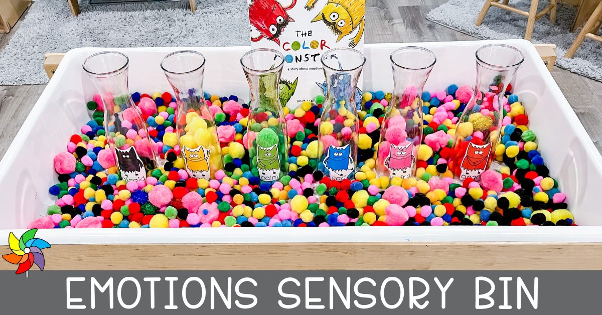 Emotions Sensory Bin For Big Feelings Play To Learn Preschool