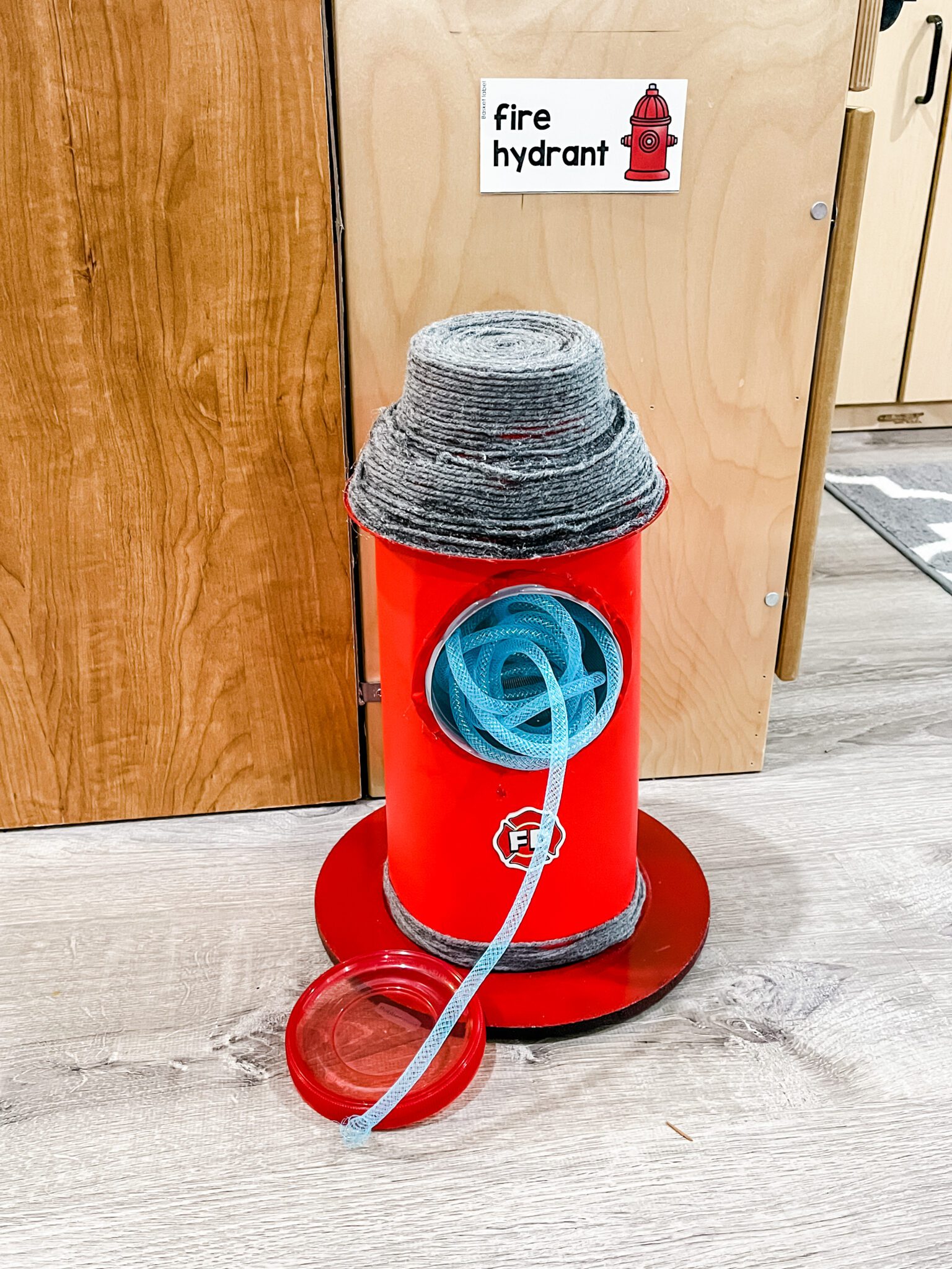 Preschool Fire Station Dramatic Play