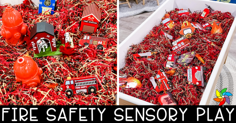 Fire Safety Sensory Play - Play to Learn Preschool
