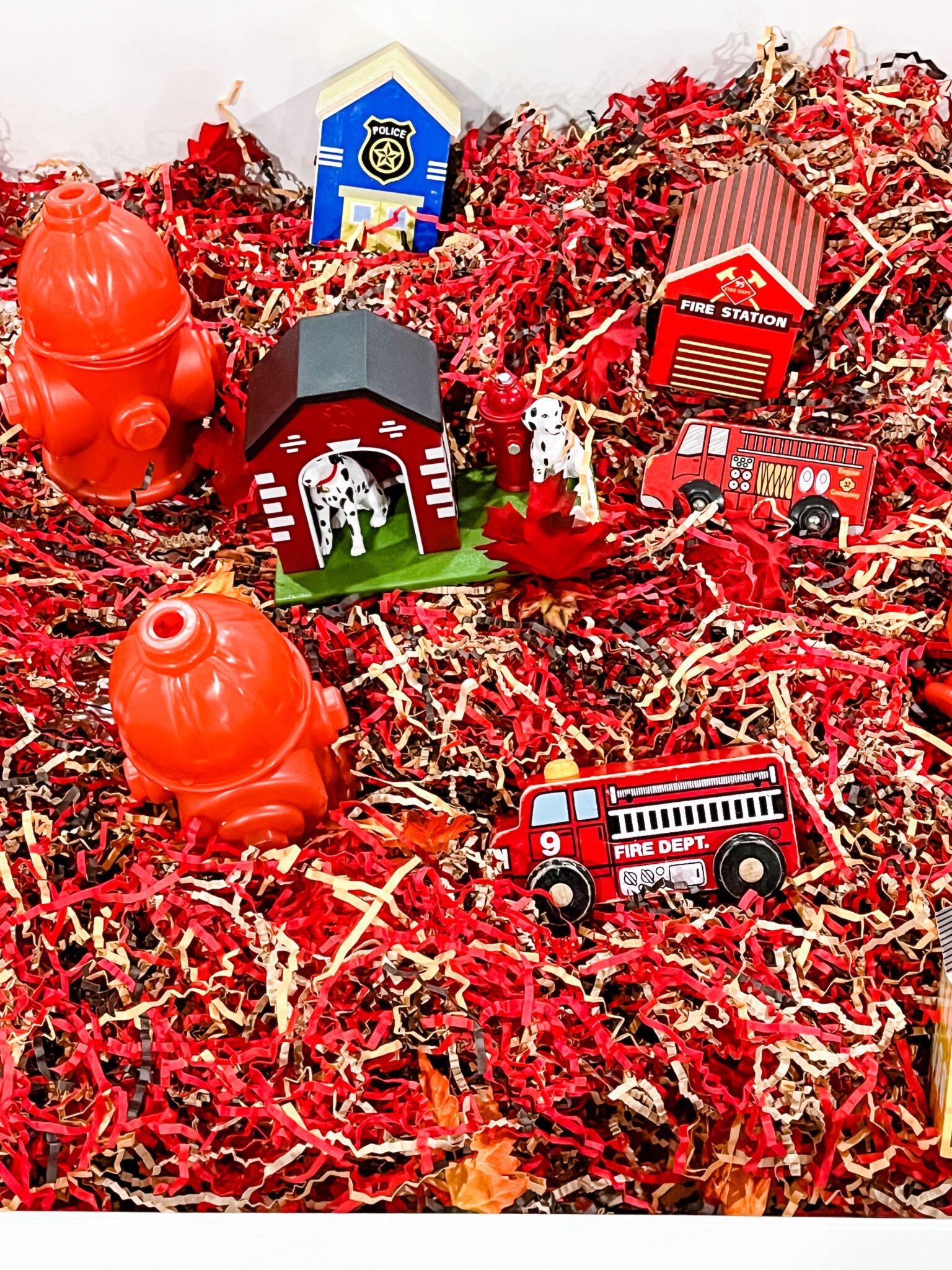 Fire Safety Sensory Play - Play to Learn Preschool