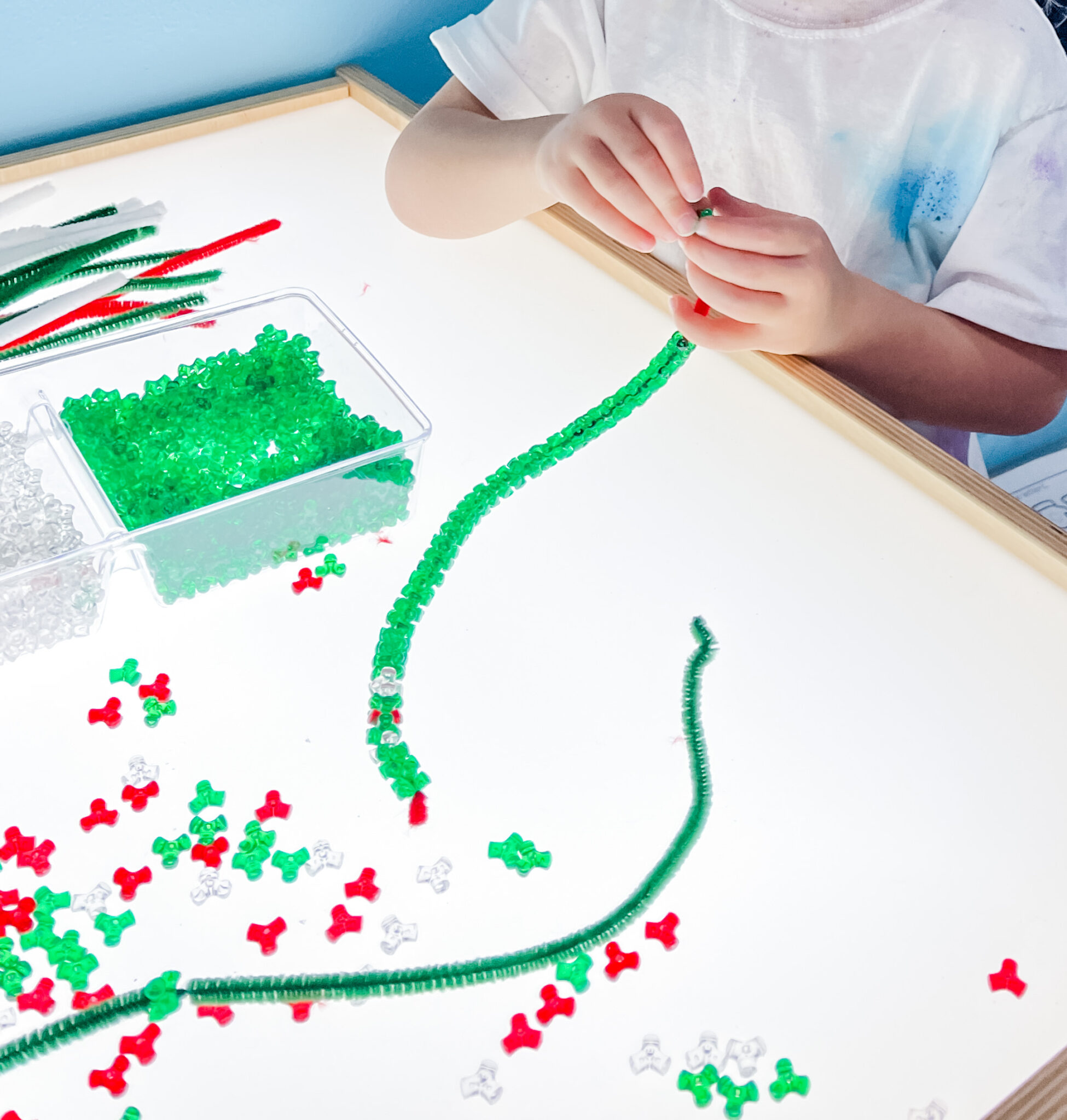 Christmas Light Table Activities for the Preschool Classroom - Play to ...
