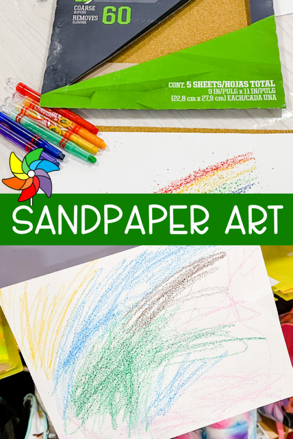 Sandpaper Art - Play to Learn Preschool