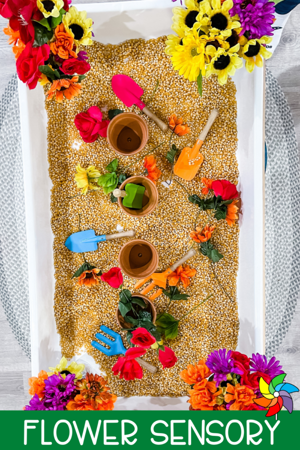 Flower Sensory Table - Play to Learn Preschool