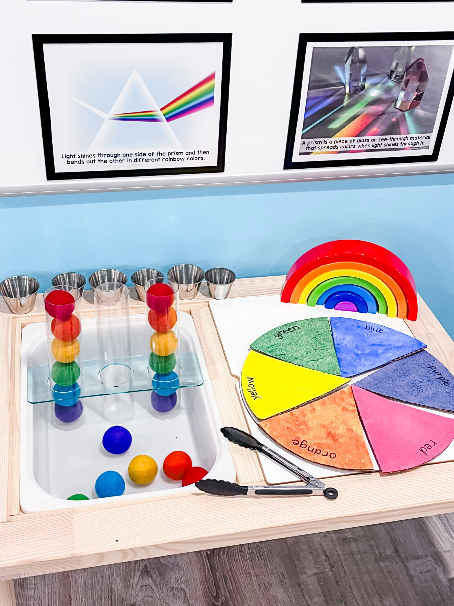 Preschool Color Wheel Art Activity - Play to Learn Preschool