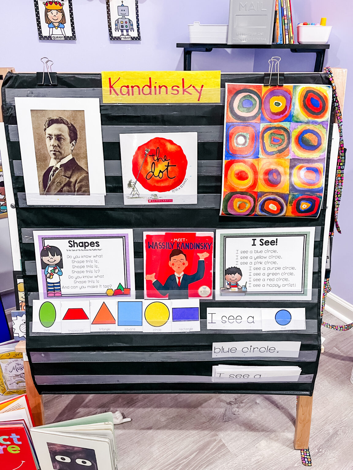 Kandinsky Art for Preschoolers - Play to Learn Preschool