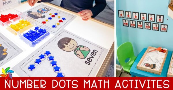 Number Dots Activities for Preschool Math - Play to Learn Preschool