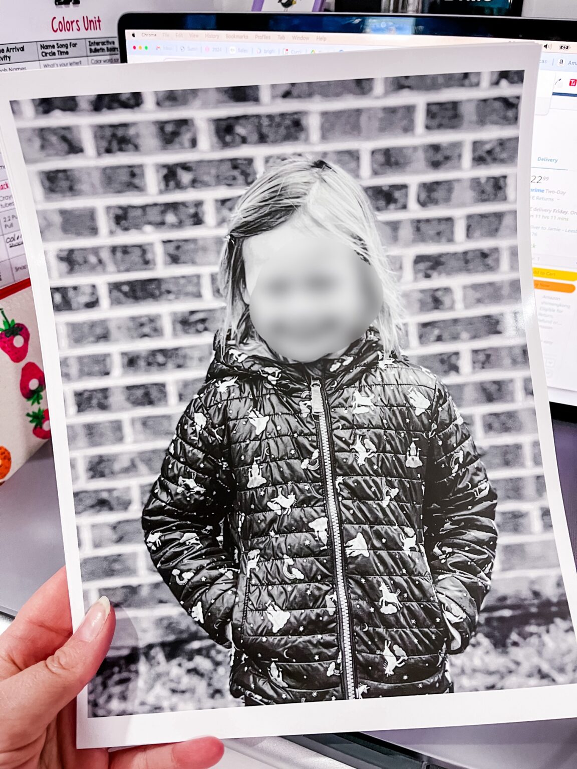 Simple Frida Kahlo Art Project for Preschoolers - Play to Learn Preschool