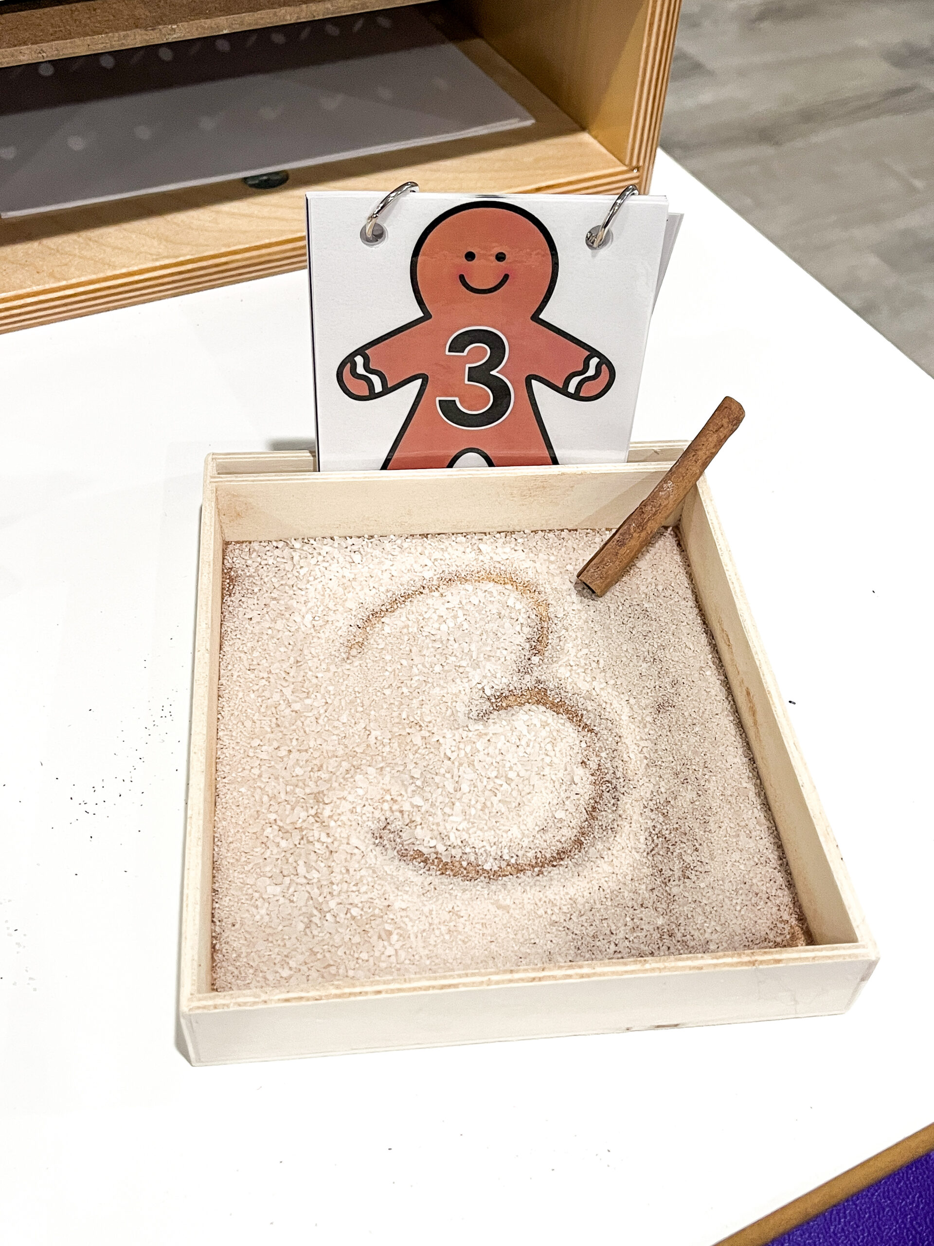 Roll and Write Preschool Math Center - Play to Learn Preschool