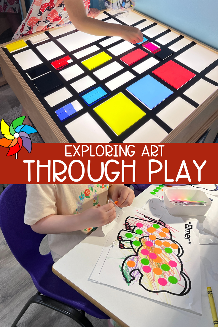 _PIN Exploring Art Through Play PIN - Play to Learn Preschool