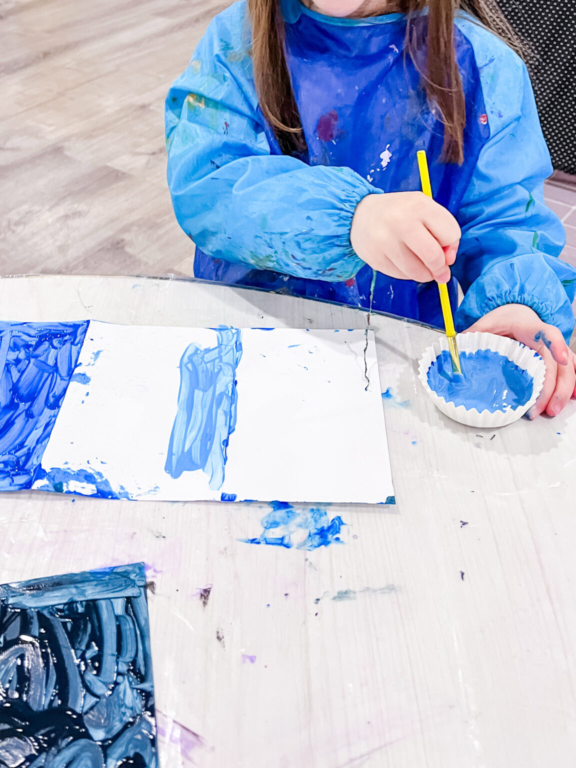 Color Mixing Art Activity - Exploring Shades of Color in Preschool ...