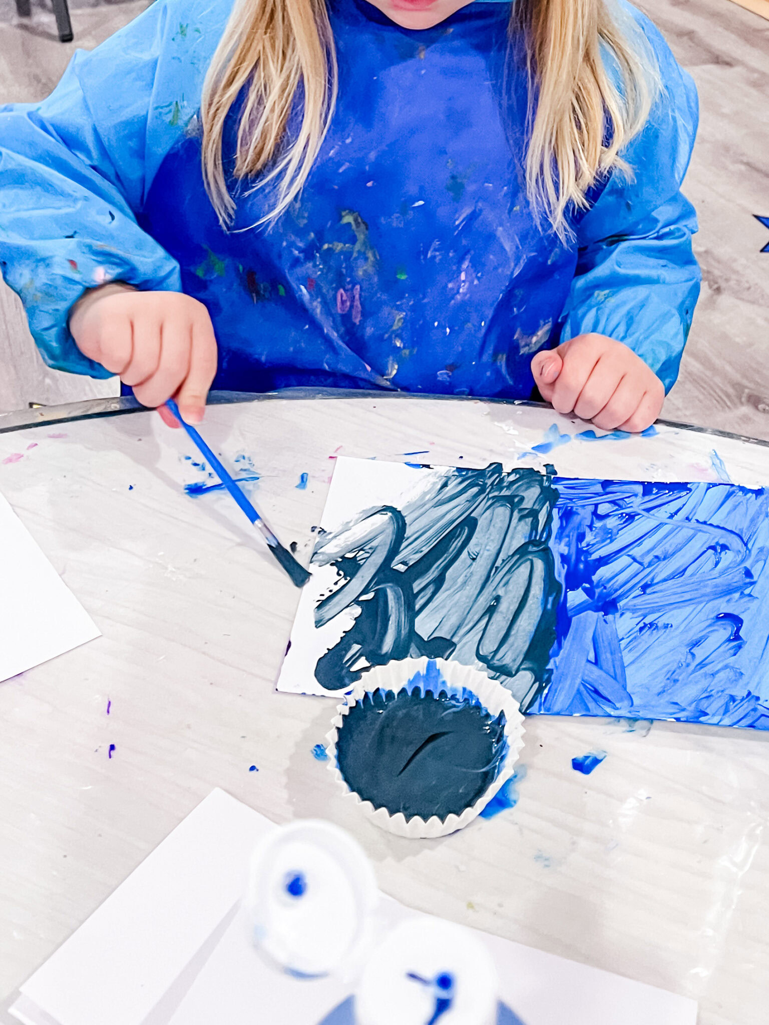 Color Mixing Art Activity - Exploring Shades of Color in Preschool ...