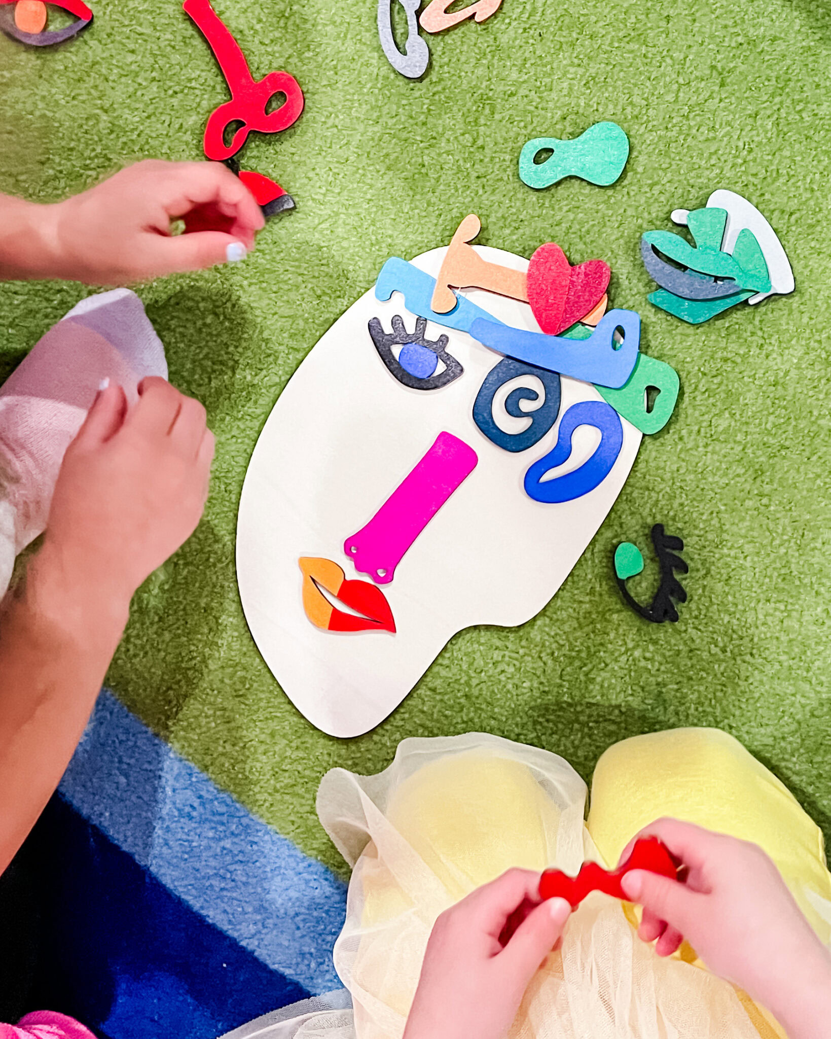 Picasso Clay Art Project for Preschoolers - Play to Learn Preschool