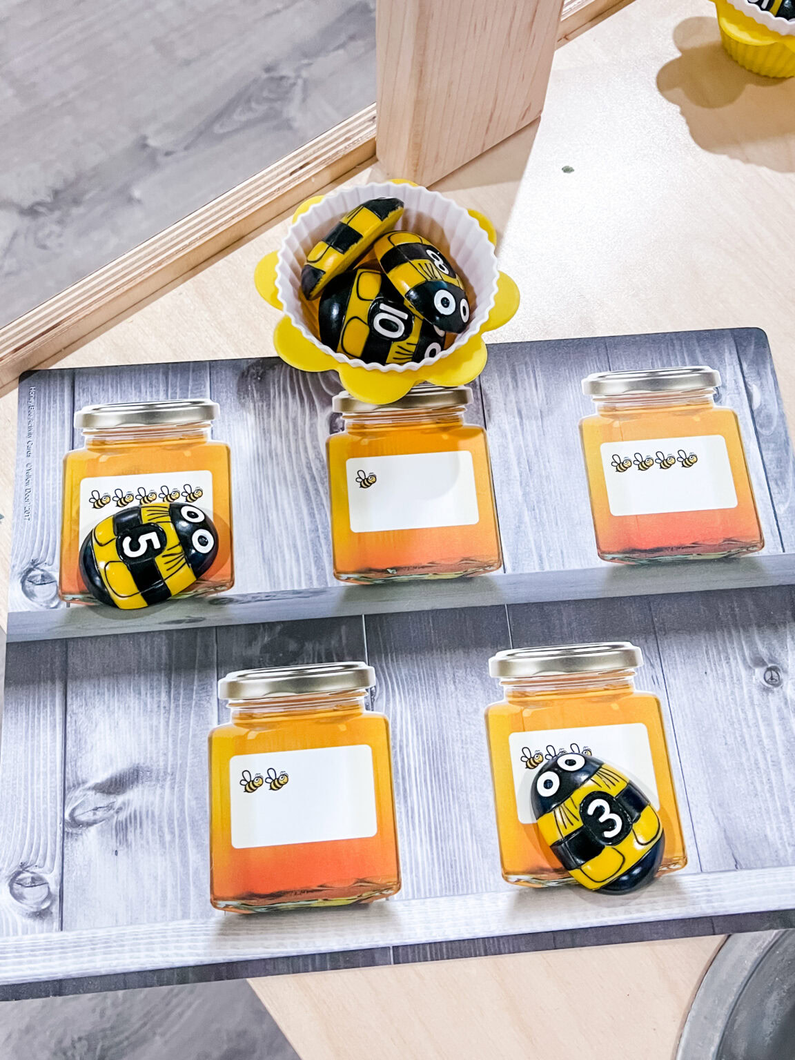 Sweet Honey Bee Play Dough Center for Preschool Students - Play to ...