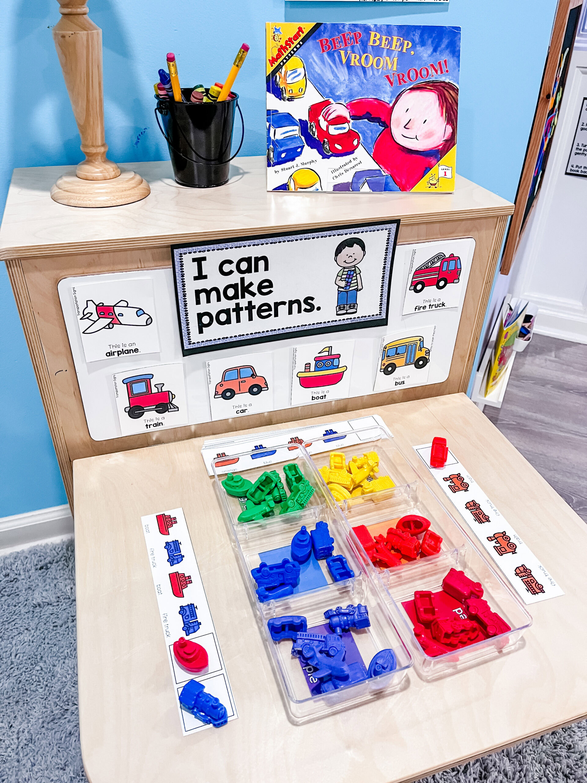 20 Hands-On Preschool Math Centers - Play to Learn Preschool