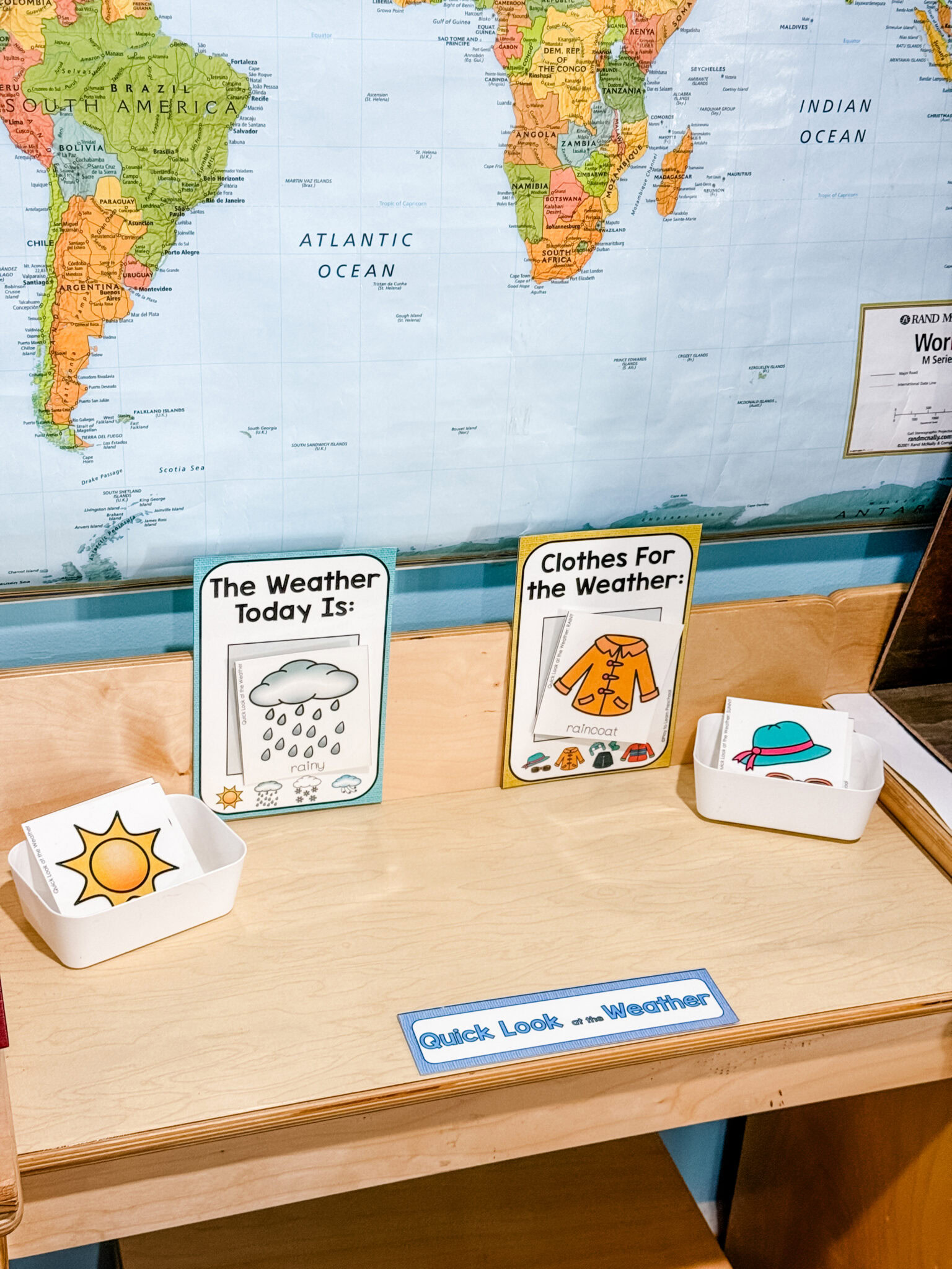 Preschool Weather Centers and Books - Play to Learn Preschool