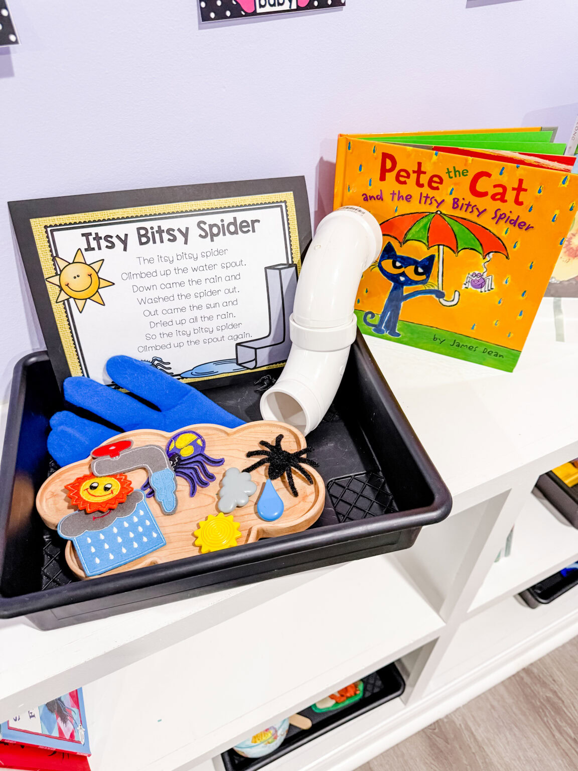 Nursery Rhyme Retelling Trays - Play to Learn Preschool