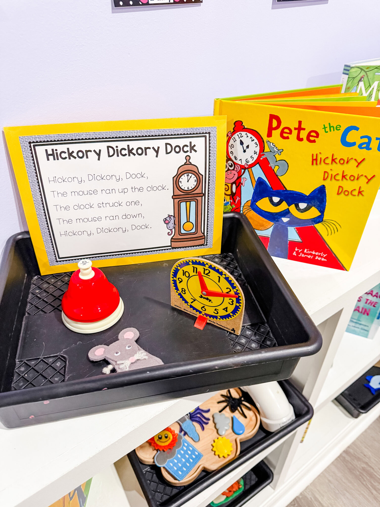 Nursery Rhyme Retelling Trays - Play to Learn Preschool
