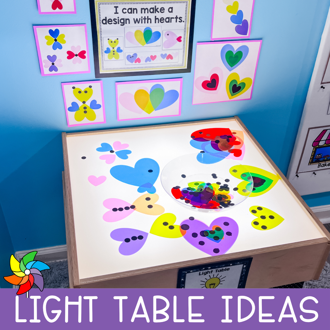 Light Table Ideas - Play to Learn Preschool